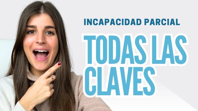 Qué es la incapacidad permanente parcial: todo lo que debes saber - firmalegal.es - Blog Informativo